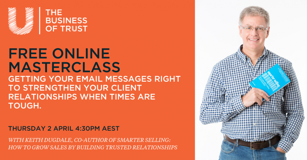 ONLINE MASTERCLASS: Getting your email messages right to strengthen ...